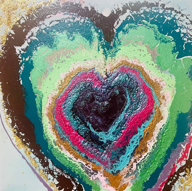 Inclusion Painting by Alyssa Hudson | Saatchi Art