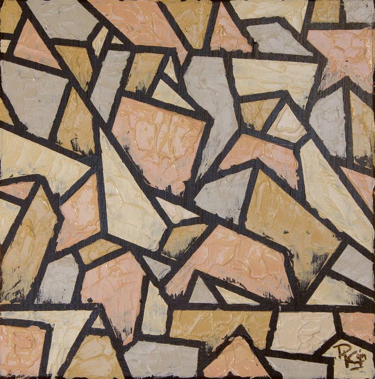 Cubes Painting by Petr Kyn | Saatchi Art