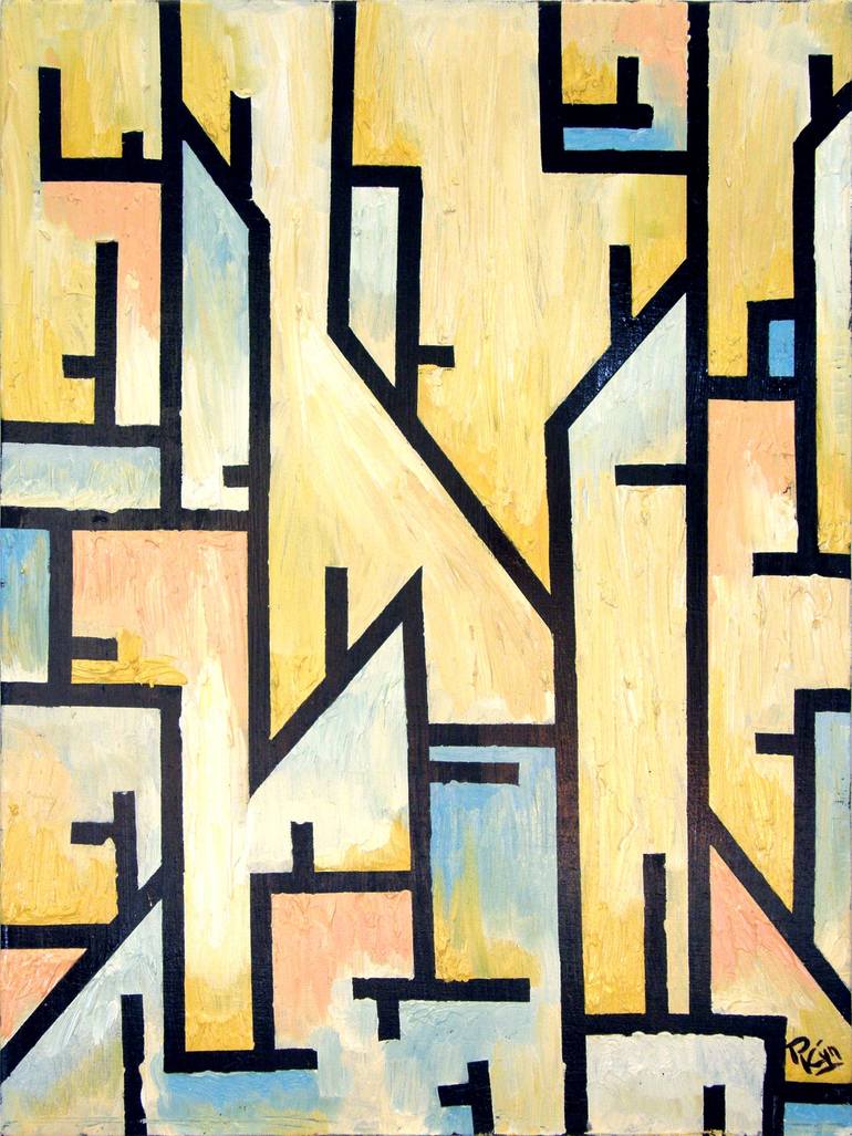 Iconic Vista Painting by Petr Kyn | Saatchi Art