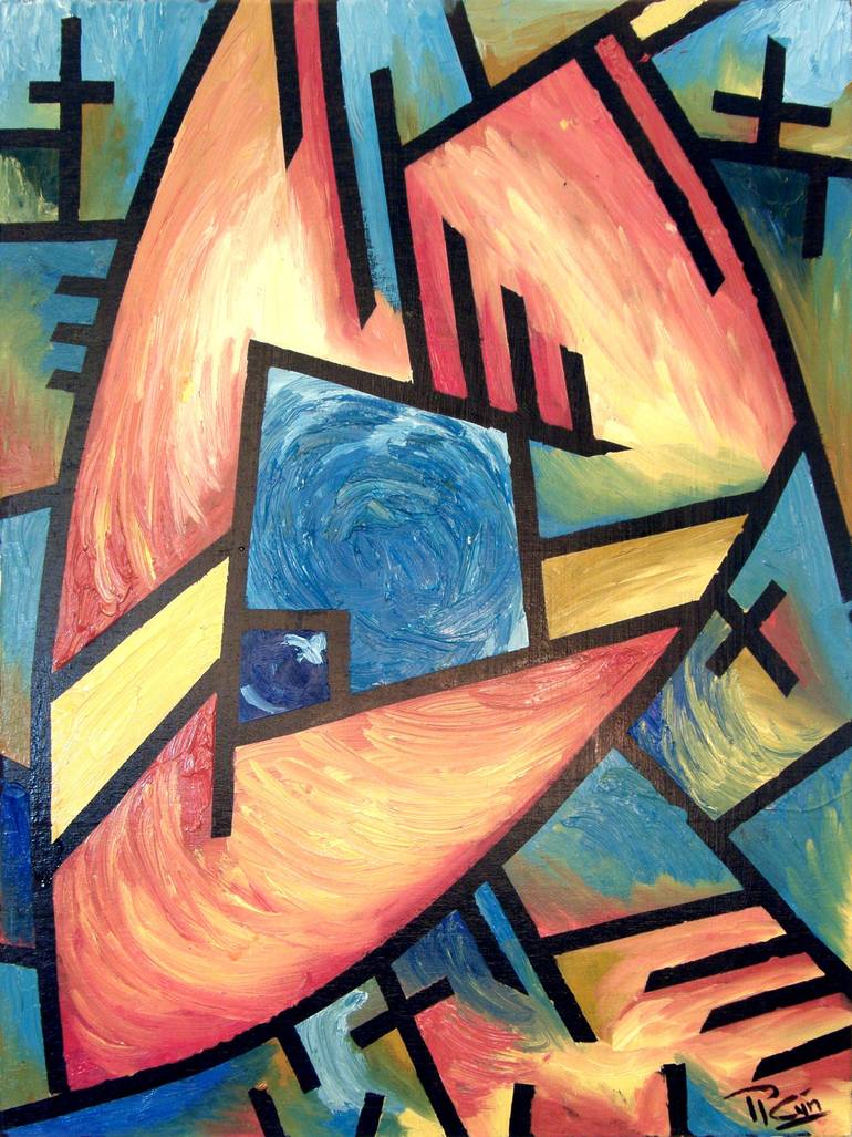 S-Caribbean Fish Painting by Petr Kyn | Saatchi Art