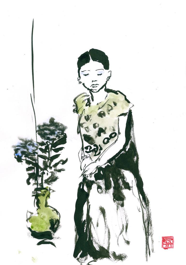 Hydrangeas Painting by Anna Fedor | Saatchi Art