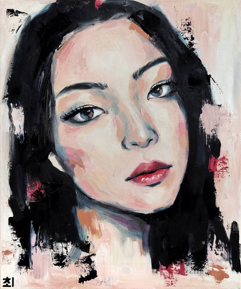 Tenderness Painting by Marina Ogai | Saatchi Art