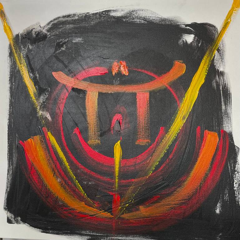 Shinto Painting by Christopher Li | Saatchi Art