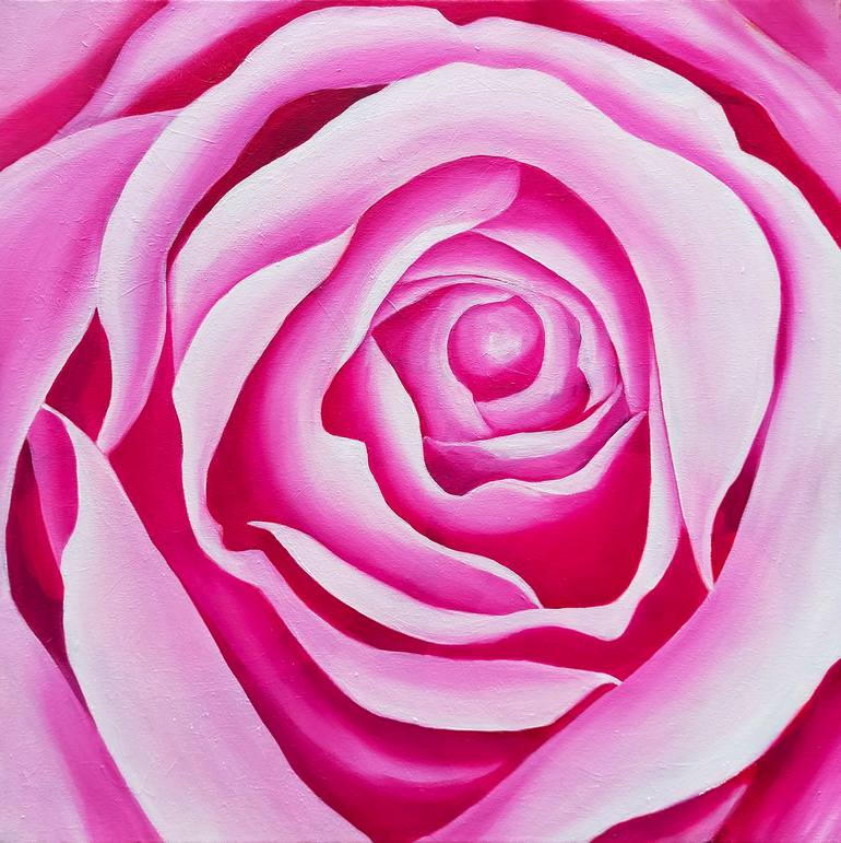 Rosa Painting by Bukhary Mahadi | Saatchi Art