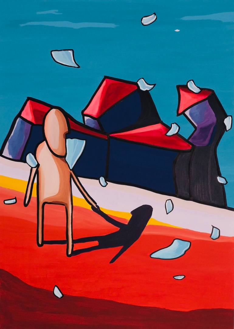 Time to get up Painting by Pino Ruberto | Saatchi Art