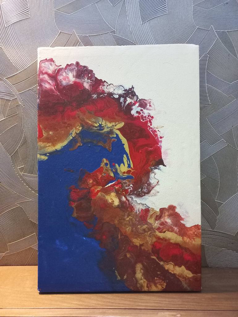 Whirlpool Ribbon Painting by Musab Abdul Rehman | Saatchi Art