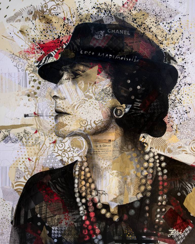 GABRIELLE Painting by Zabé Arts | Saatchi Art