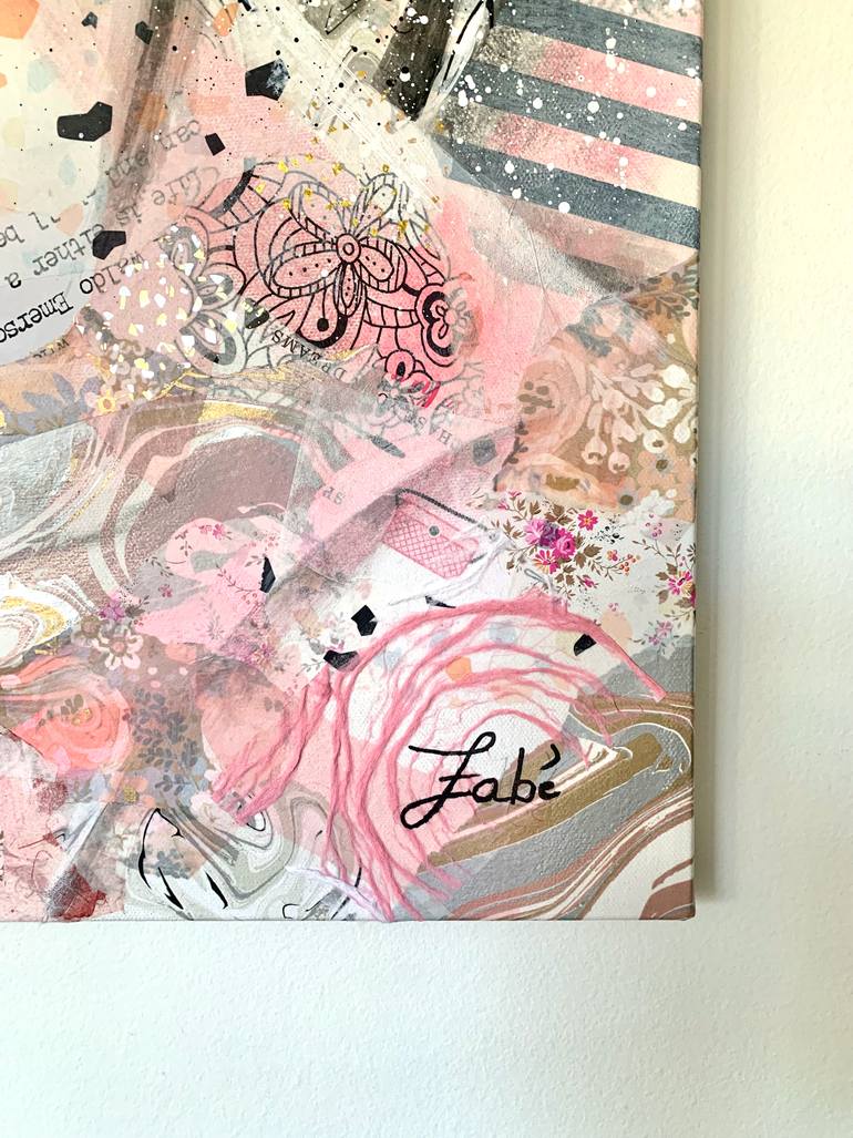 Audrey Painting by Zabé Arts | Saatchi Art