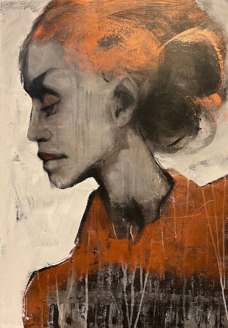 Reva Painting by Claudia Stapel | Saatchi Art