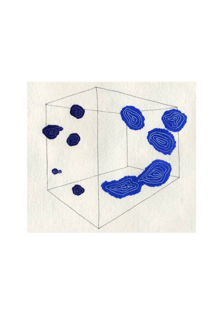 ‘Cubic Universe’ Drawing by David Davies (Uk) | Saatchi Art