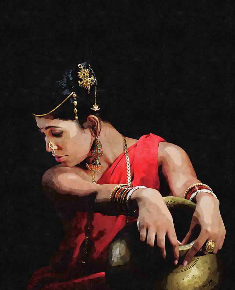 Kalash Painting by Kunal Gupta | Saatchi Art