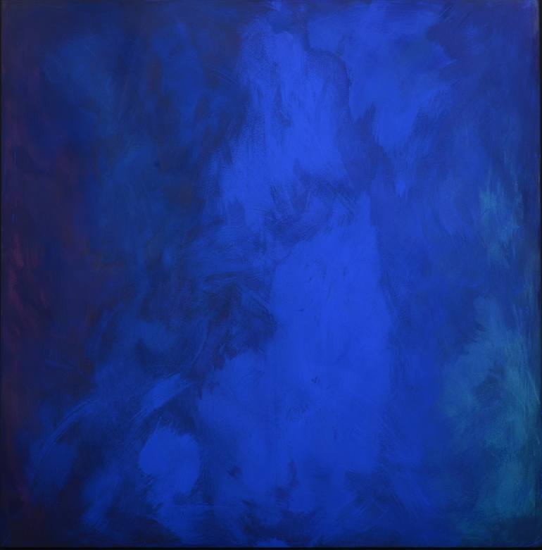 BLUE Painting by Katrin Tavernini | Saatchi Art