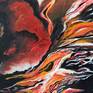 Rising Rage Painting by Patricia Lee | Saatchi Art