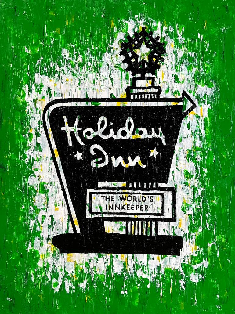 The Great Sign Painting by Speaker Jill | Saatchi Art