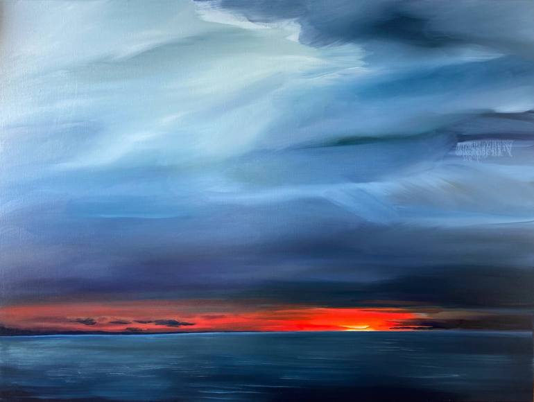 The Cut Painting by sam hacking | Saatchi Art