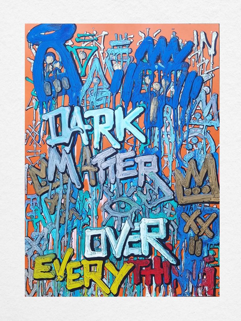 Dark Matter Painting by Mo CHE | Saatchi Art