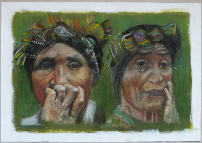 Genocide II Painting by Marc Mortier | Saatchi Art