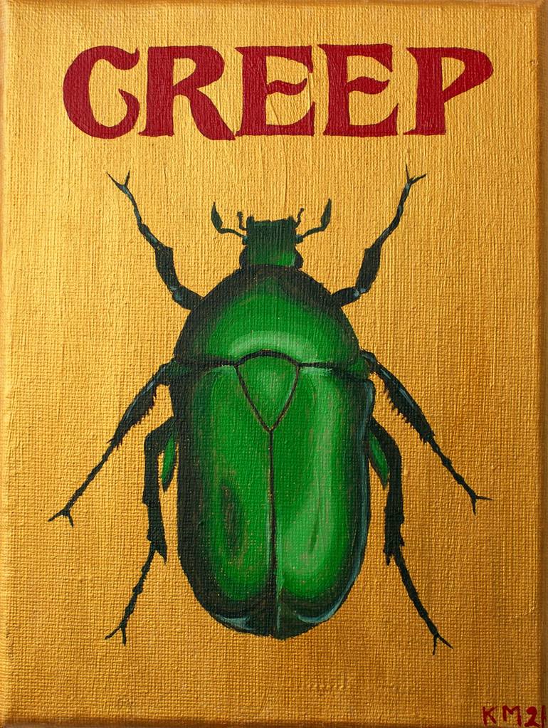 Creep Painting by Karina Alexandra | Saatchi Art