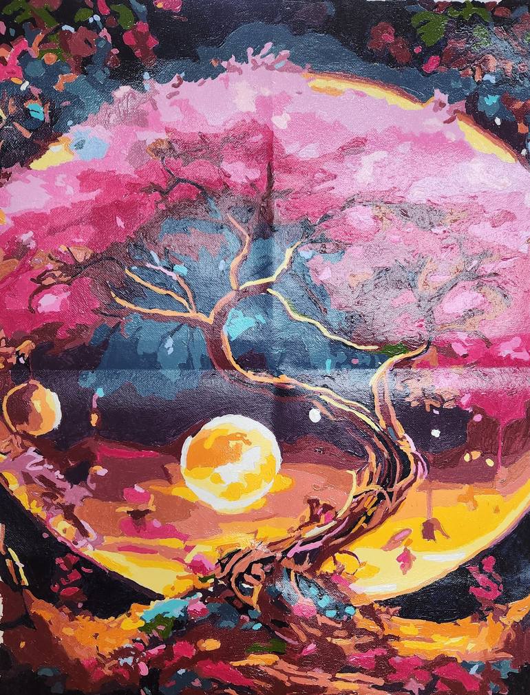 Tranquility of Nostalgia Painting by Pasqualina DiVito | Saatchi Art