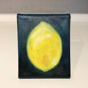 Painting Mini Lemon Painting Acrylic etna.com.pe