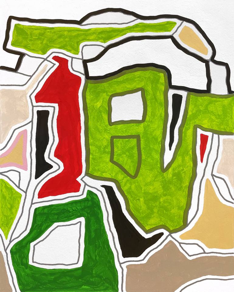 Area N230724_1_4 Painting by Paolo Prinzi | Saatchi Art