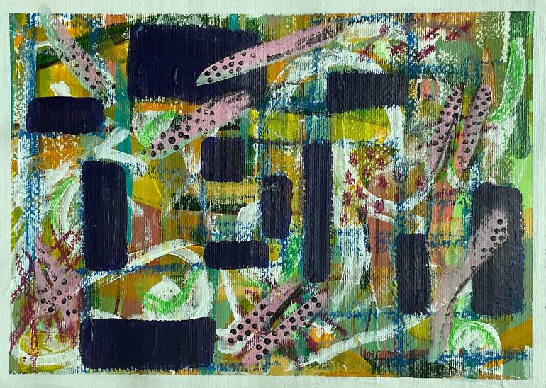 Swimming Painting by Seon Yoo | Saatchi Art