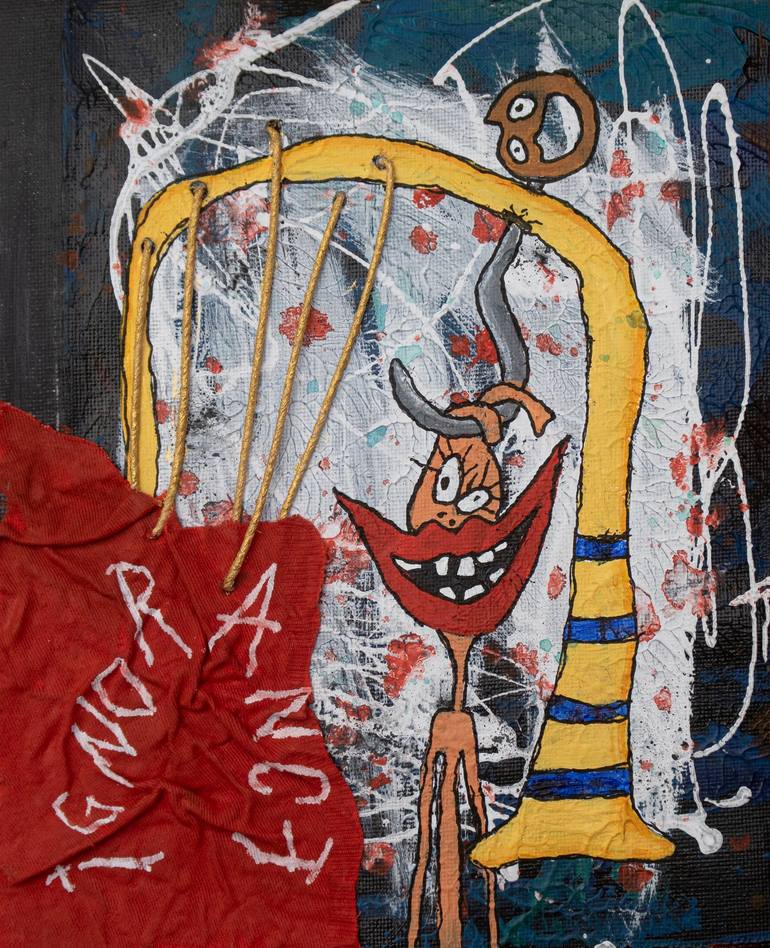 L'IGNORANCE Painting by Max Araujo | Saatchi Art