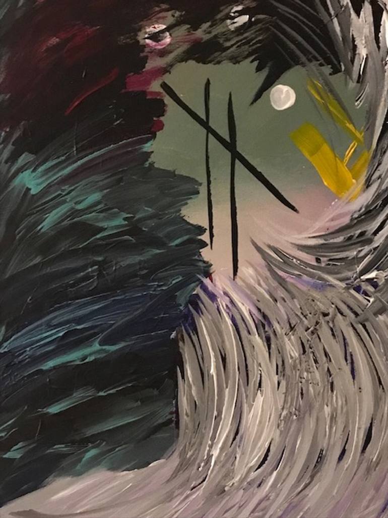 Looking Up Painting by Timothy Ouellette | Saatchi Art