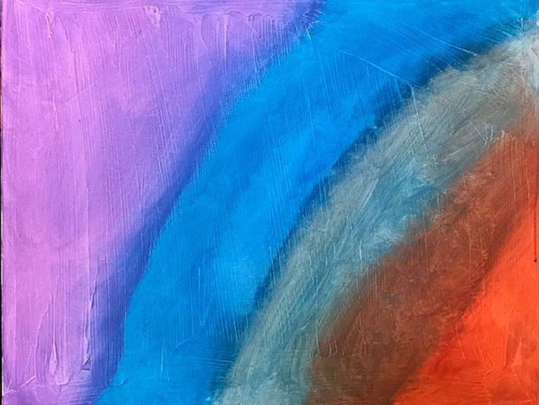 She Dreams in Color Painting by Timothy Ouellette | Saatchi Art