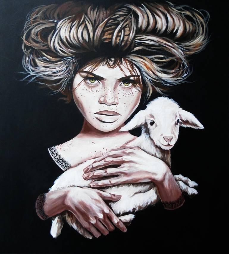 Princess Painting by Inga Makarova | Saatchi Art