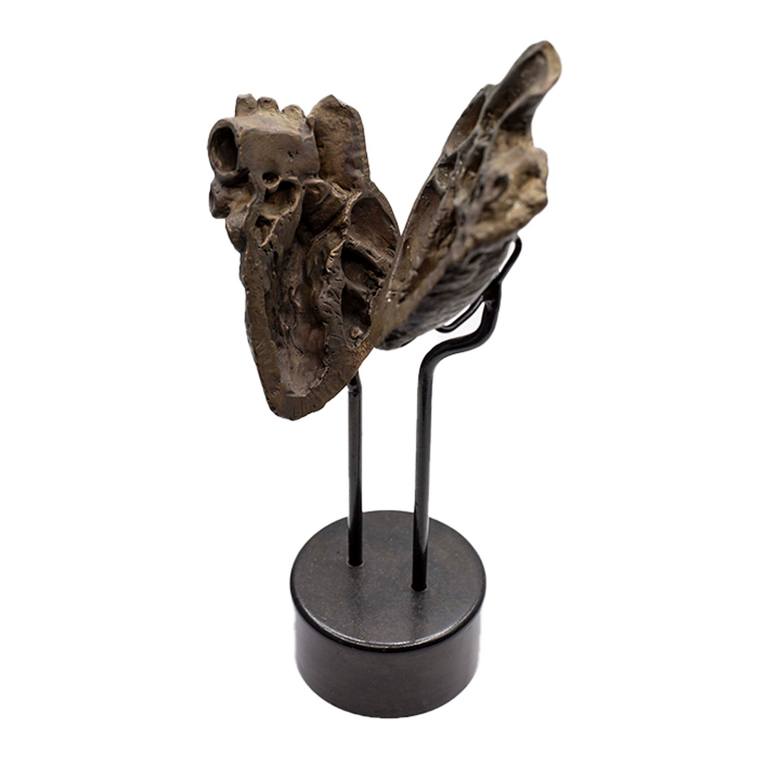 Departed Heart Sculpture by Tegan Hamilton | Saatchi Art