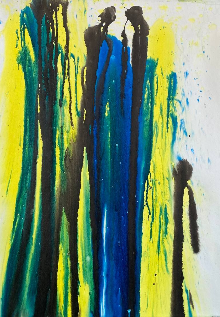 Ukrainian family Drawing by Sergei Kozachenko | Saatchi Art