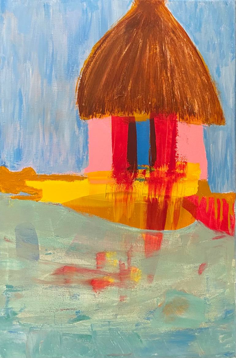 Bungalow Painting by Sergei Kozachenko | Saatchi Art