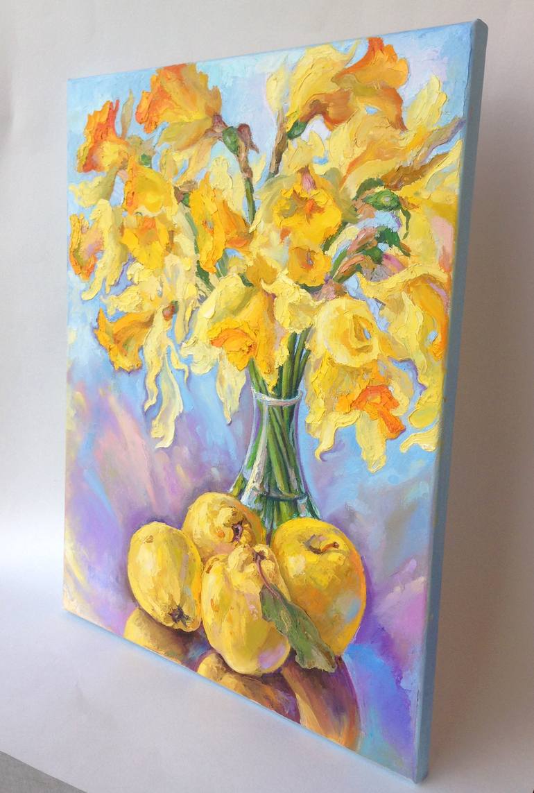 Sun(Still Life,Fine Art,Original) Painting by Kristina Kristiana ...