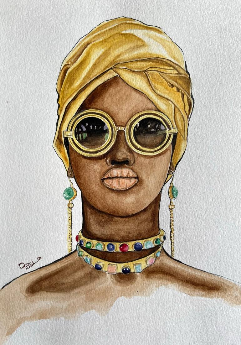 Watercolor Drawing by Donya Abeyat | Saatchi Art