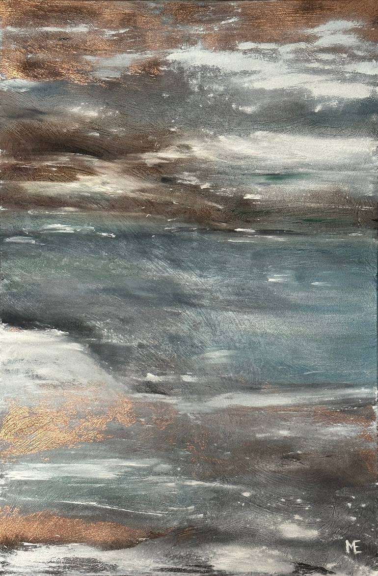 New horizons Painting by Elena Min | Saatchi Art