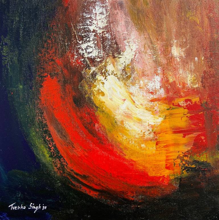 Spontaneity Painting by Tvesha Singh | Saatchi Art