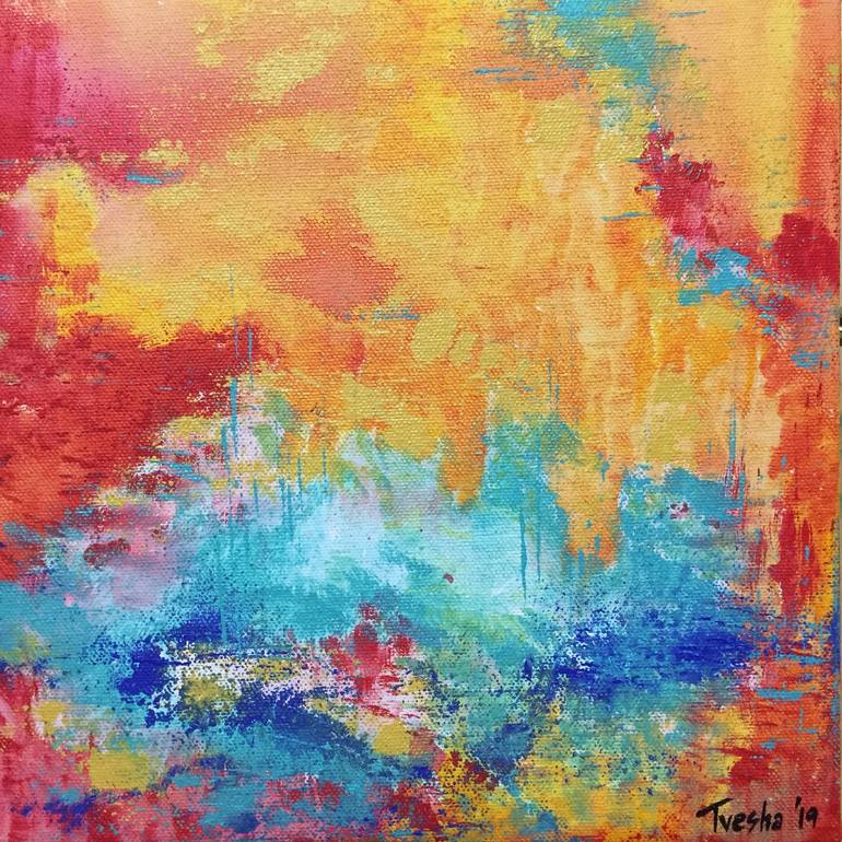 Temperatures III Painting by Tvesha Singh | Saatchi Art