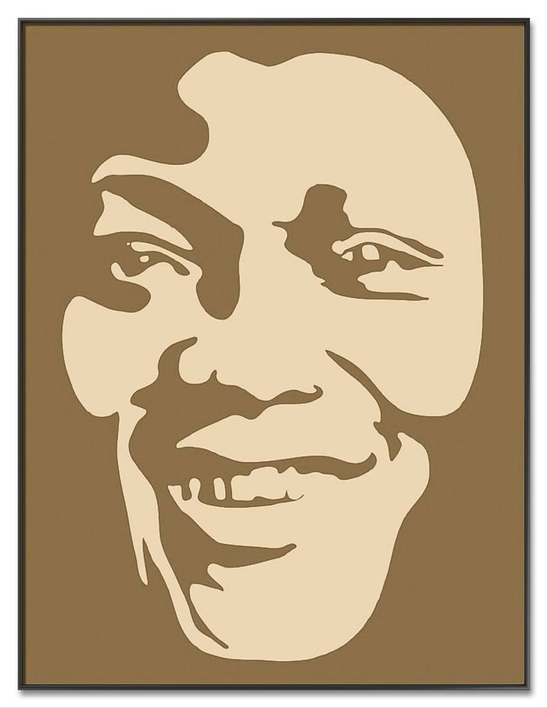 The golden smile - Jack Johnson Collage by Innocent Twagirumukiza ...