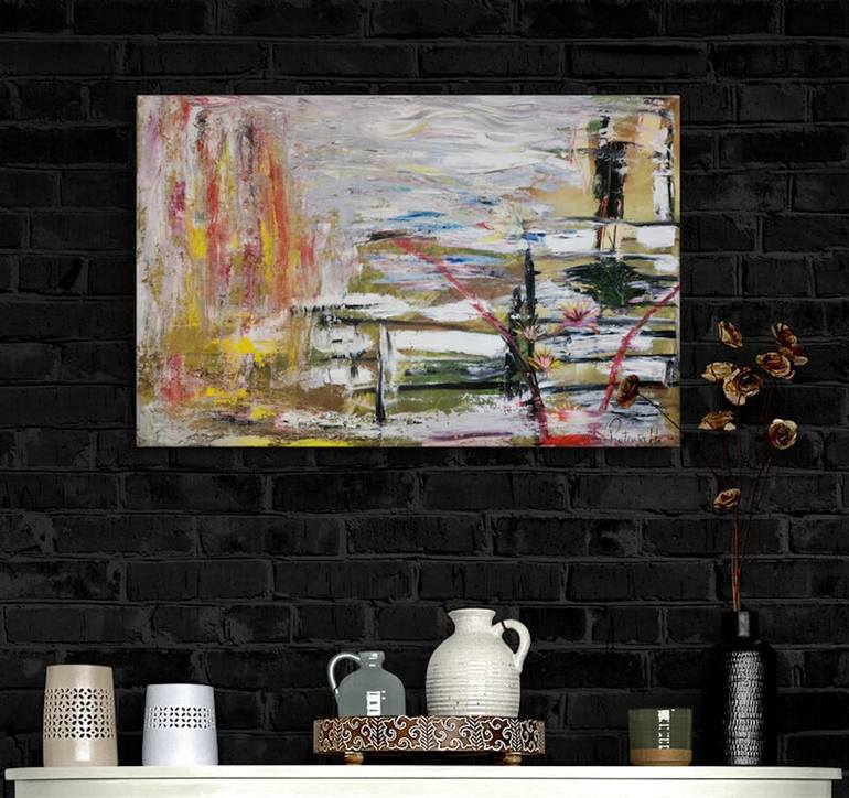 Rustic Farmhouse Painting by Patricia Houston | Saatchi Art
