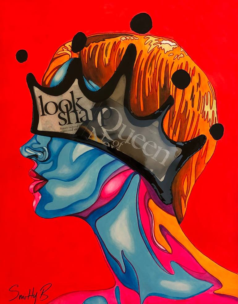 Valkyrie Painting by Smitty Bones | Saatchi Art