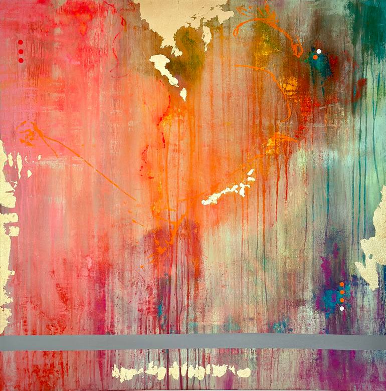 The Journey Painting by Jo Taswell | Saatchi Art