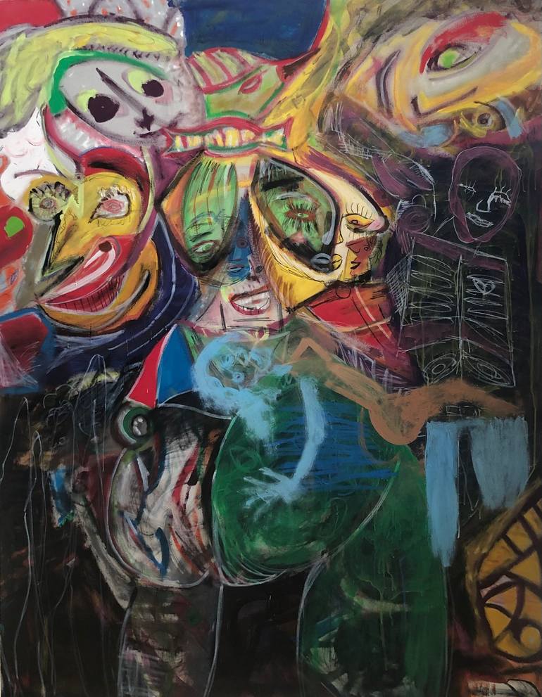 Sweet Misery Painting by Anthony Abou Jaoude | Saatchi Art