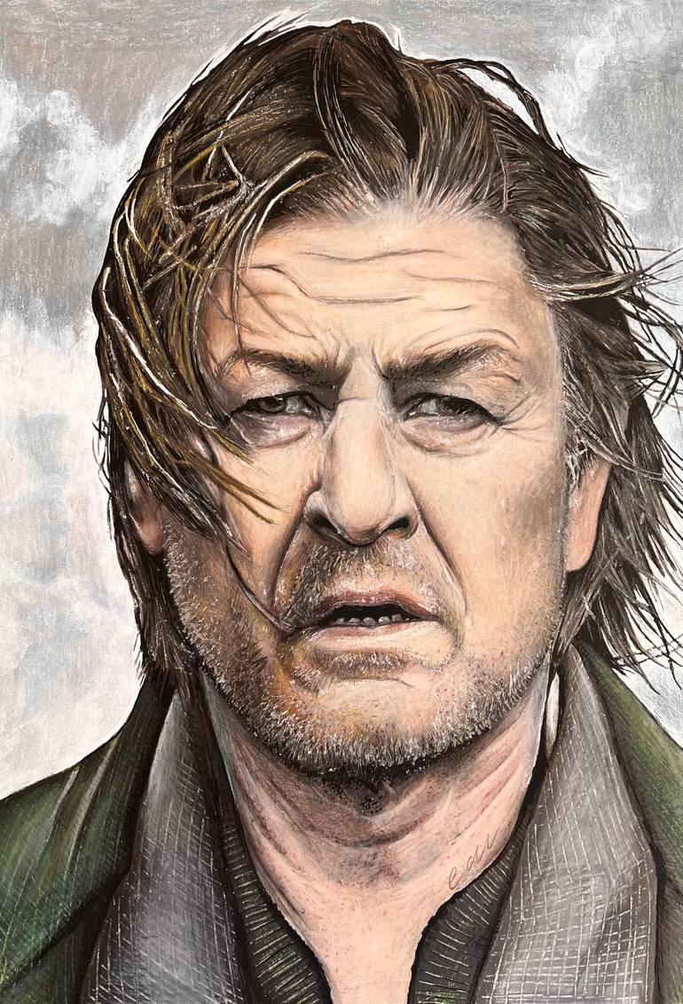 Sean Bean Drawing Drawing by Cheryl Clark | Saatchi Art