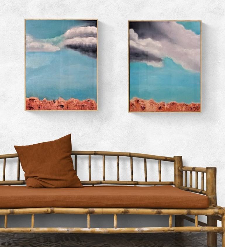 End of Time - Framed Painting by Jo Duval | Saatchi Art