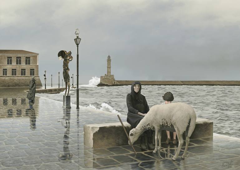 THE SENTINEL by Robert Vanderhorst Painting by Robert Vanderhorst ...