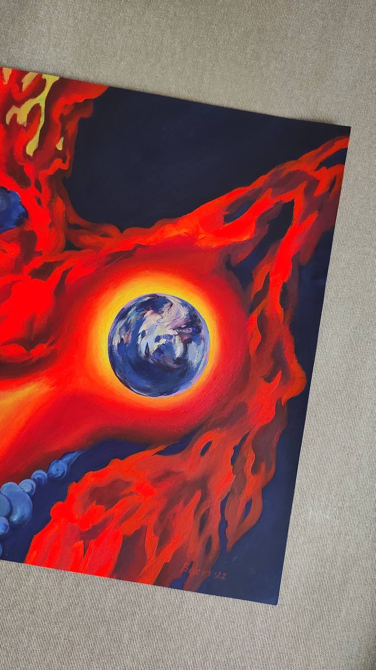 Hot sun Painting by Tetiana Borys | Saatchi Art