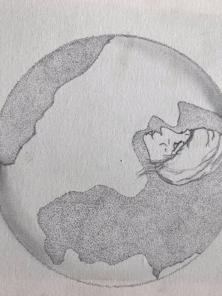 Pachamama Drawing by Eclats De Lune | Saatchi Art