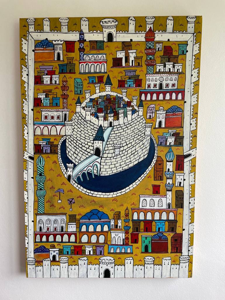 Early world 3 Painting by Daniel Clay | Saatchi Art