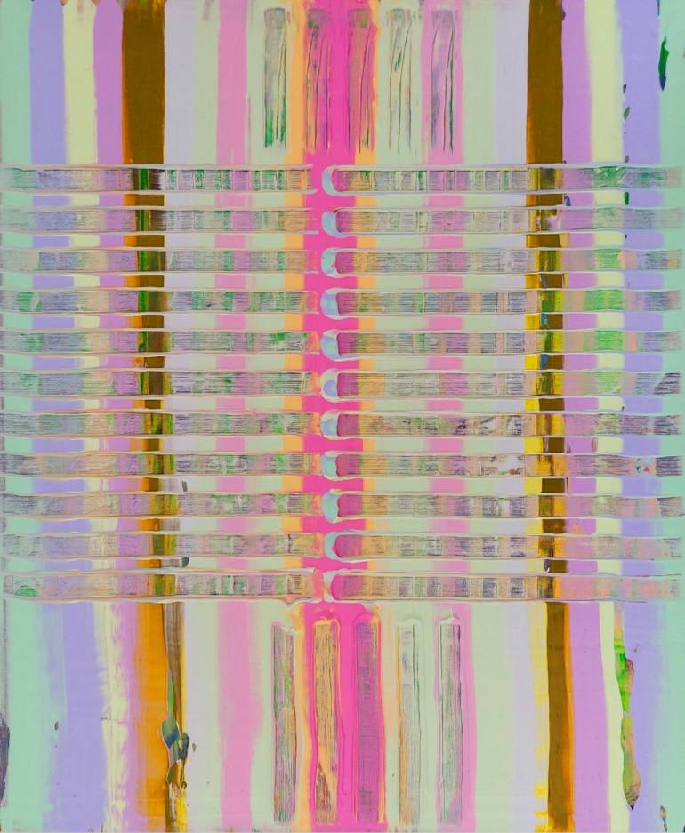 Pastel Hatchwork Painting by William Watkin | Saatchi Art